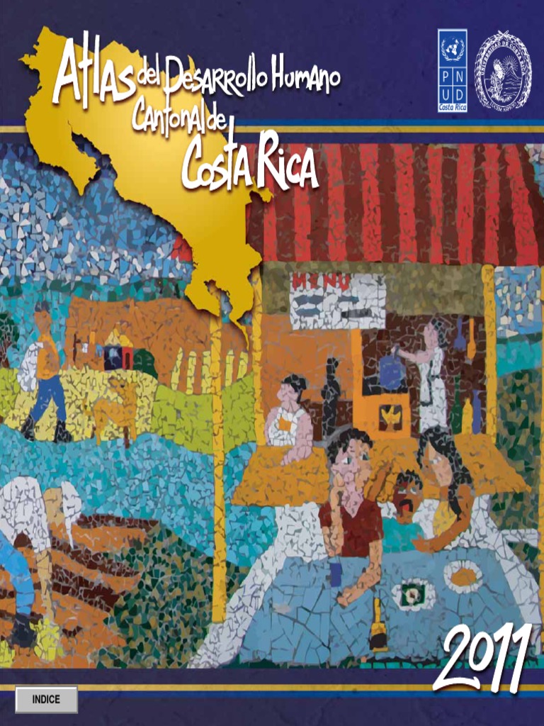 Atlas PDF | PDF | Índice de Desarrollo Humano | Costa Rica