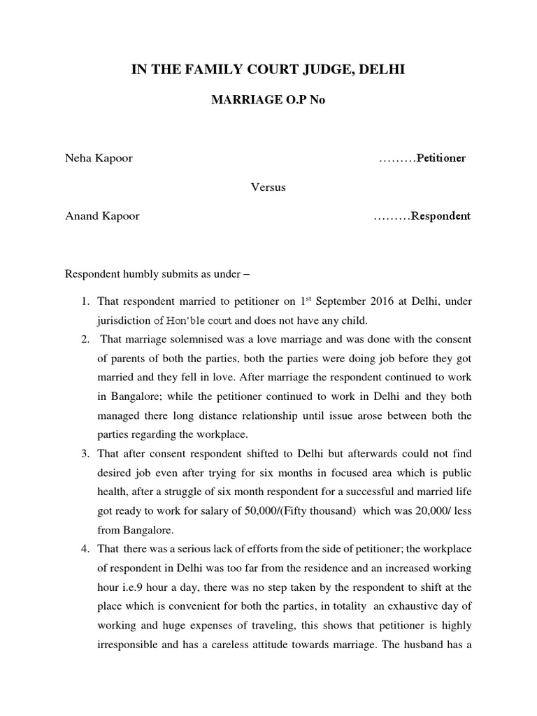 Original Petition | PDF | Marriage | Family