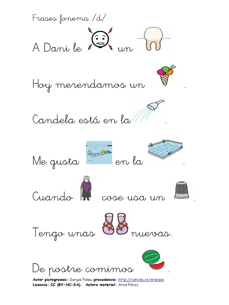 Frases Con D y R | PDF