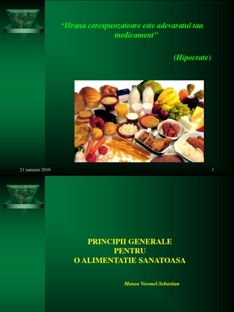 O ALIMENTATIE SANATOASA.ppt