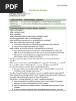 Social Studies 20-1 | PDF | Nationalism | Canada