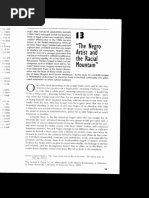 Hughes's "The Negro Artist and The Racial Mountain" (1926) | PDF ...