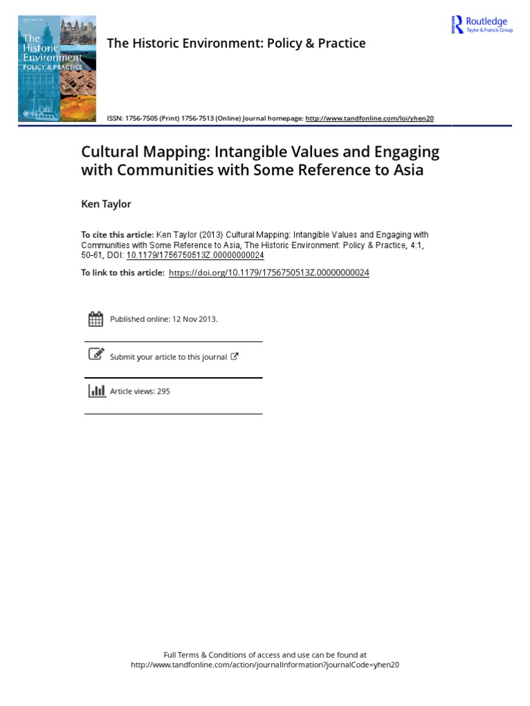 Cultural Mapping 2 | PDF | Cultural Heritage | Angkor