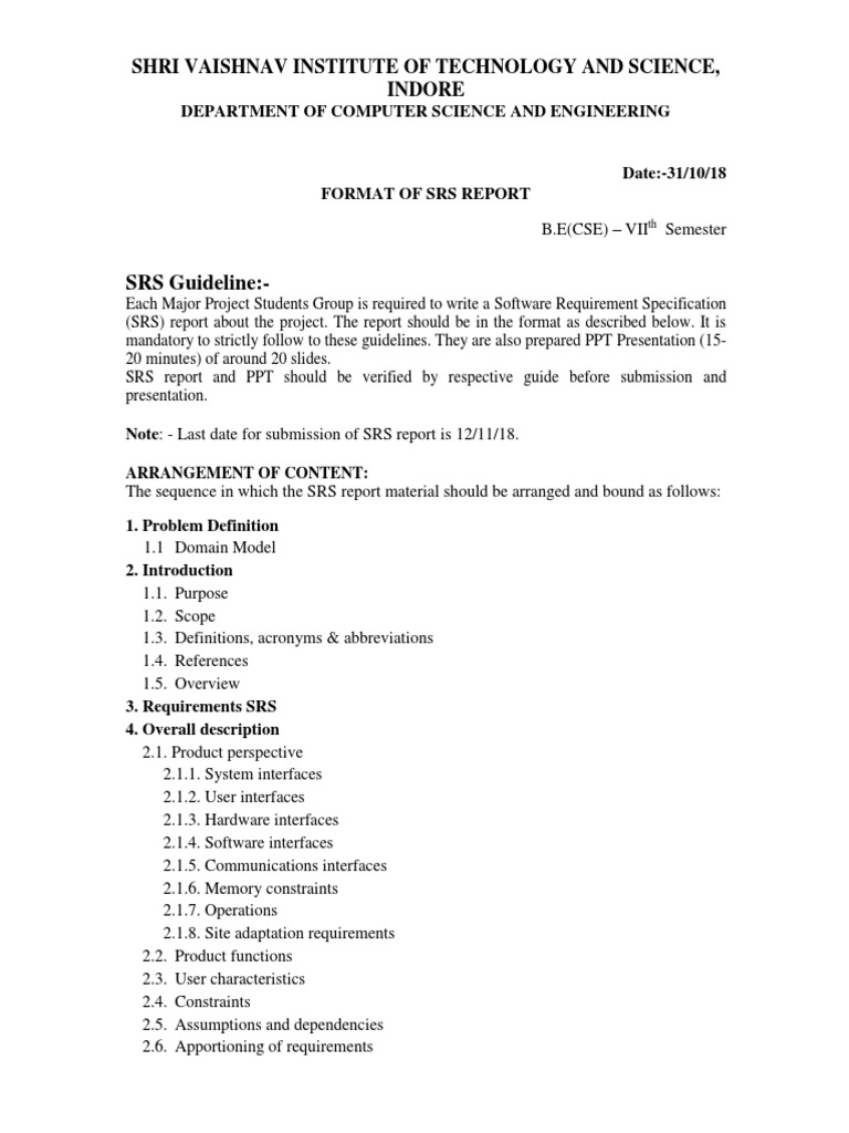 Major Project Report Format | PDF | Use Case | Interface (Computing)