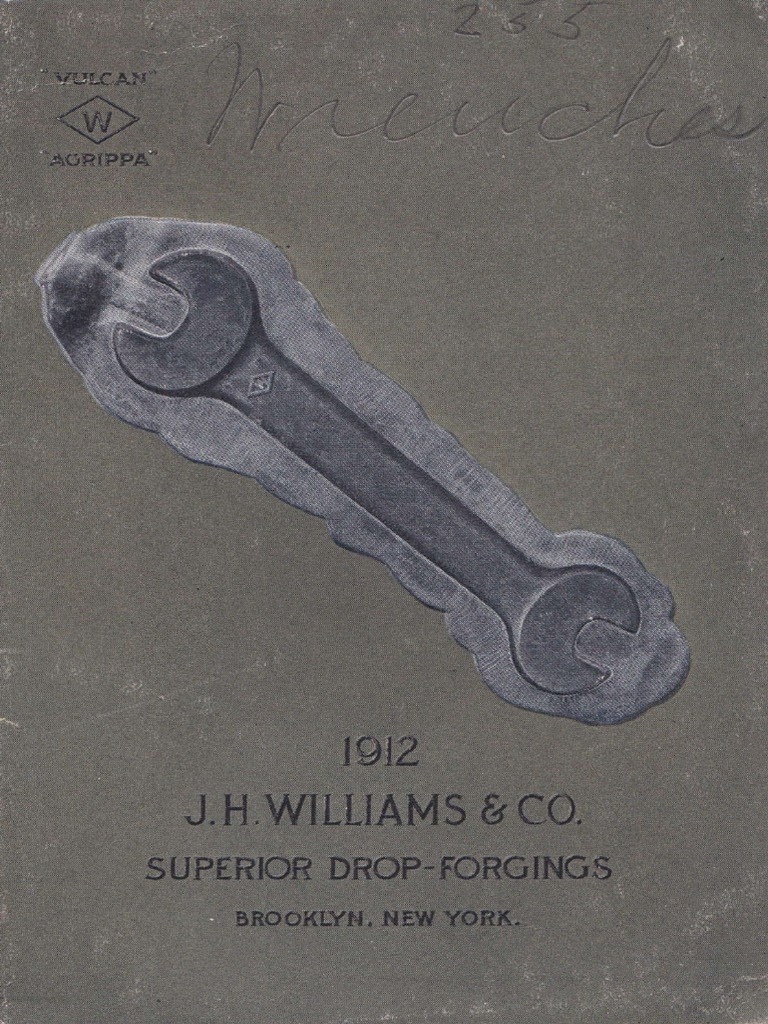 JH Williams 1912 Catalog | PDF | Screw | Nut (Hardware)