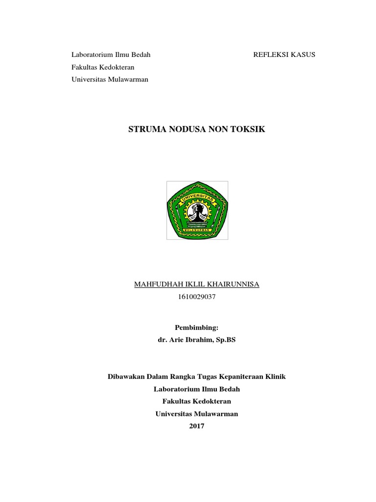 Laporan Kasus SNNT | PDF