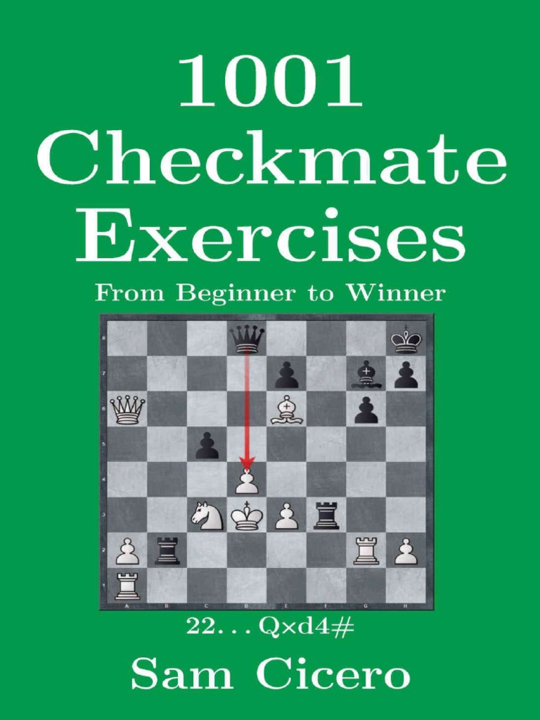 1001 Checkmate Exercises - From Beginner To Winner - Sam Cicero | PDF ...