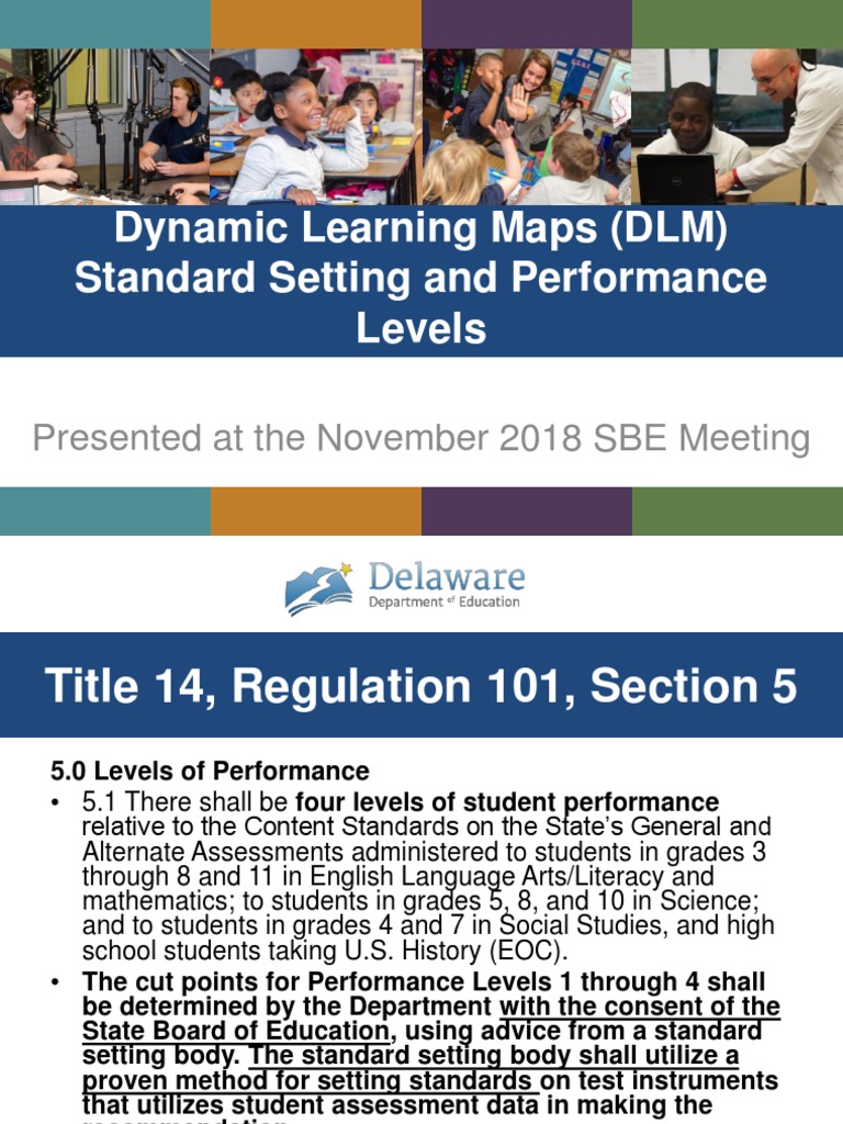 Alternate Assessment Cut Scores | PDF | Understanding | Educational ...