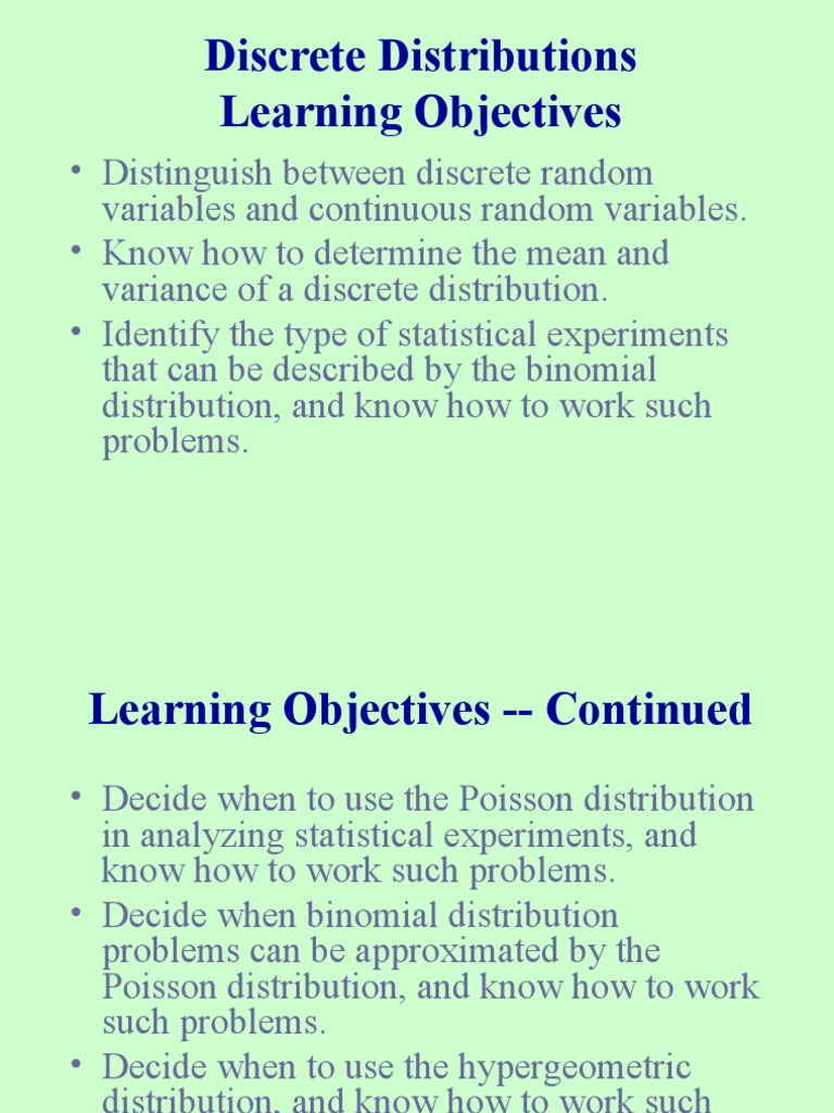 Ch5 Ken Black | PDF | Probability Distribution | Poisson Distribution