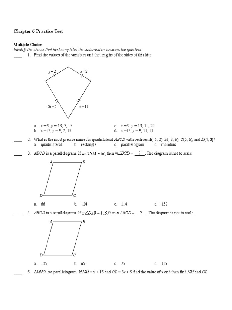 MATH 9 3rd EXAM | PDF | Rectangle | Geometric Shapes