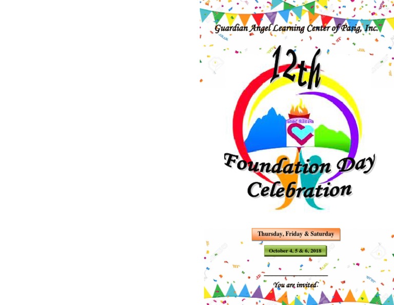 Guardian Angel Learning Center Event | PDF
