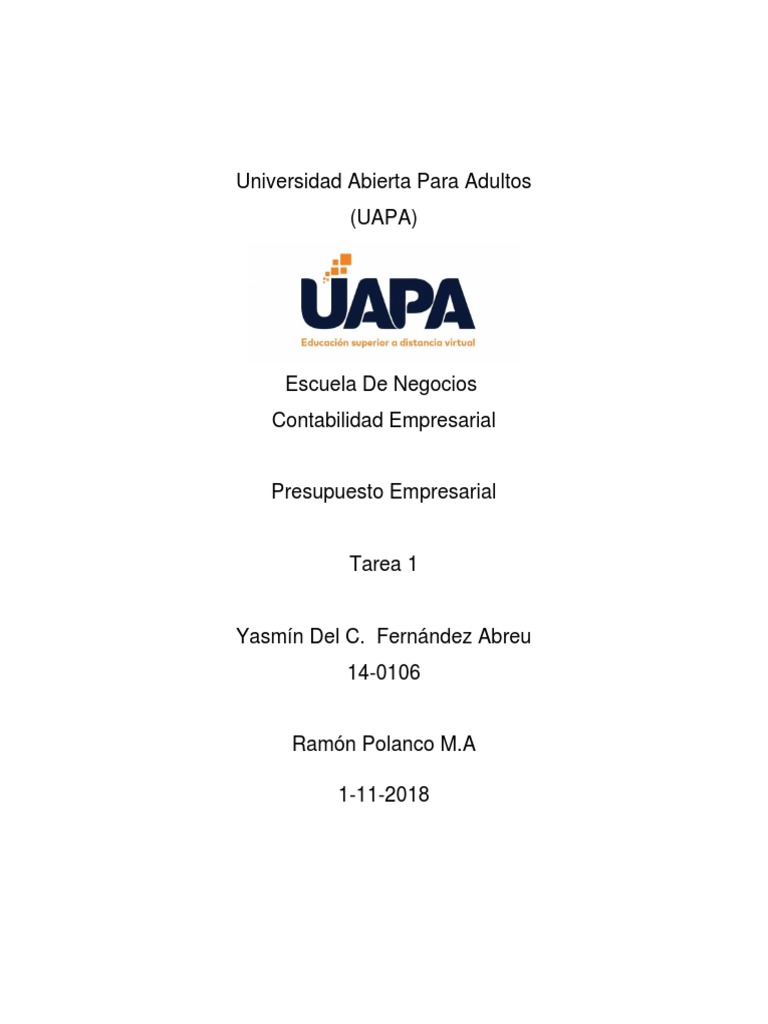 Exposicion de Presupuesto Empresarial.... | PDF | Presupuesto | Business