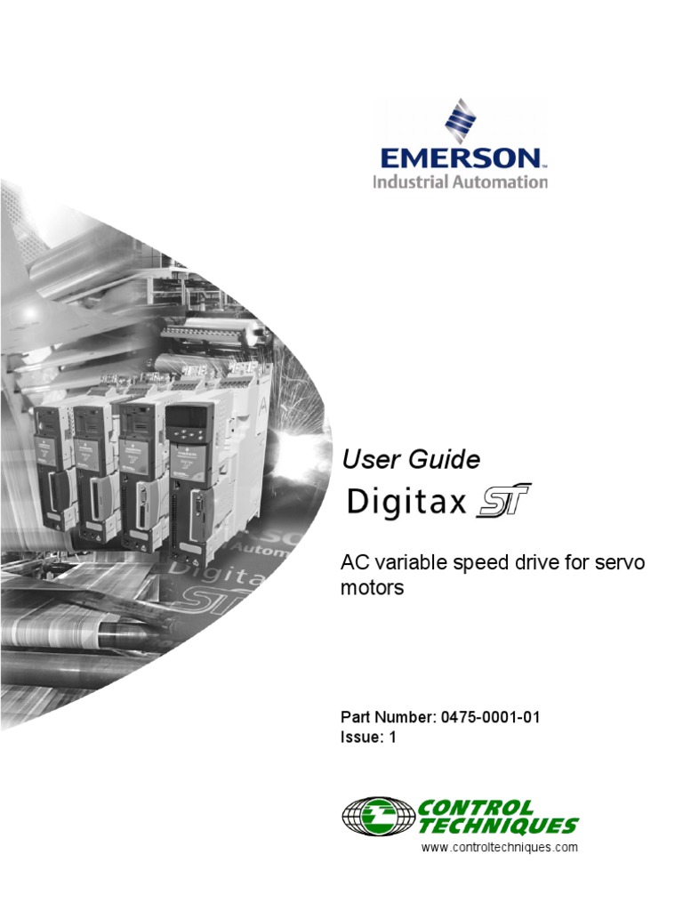 Digitax ST User Guide Iss1 PDF | PDF | Ac Power Plugs And Sockets ...