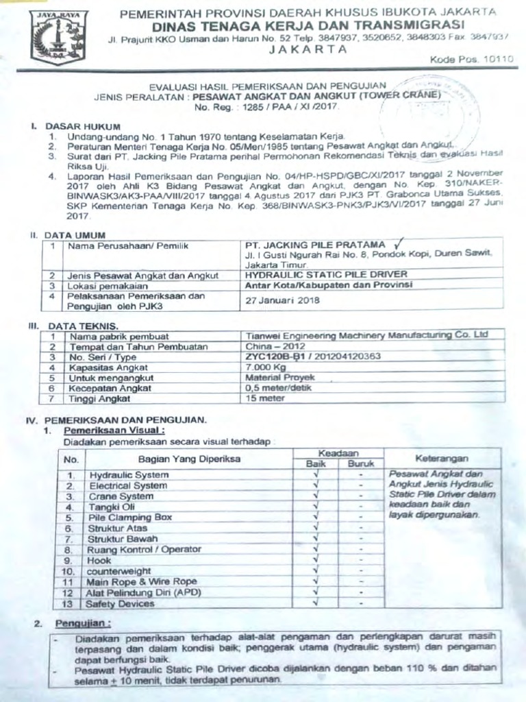 SIA - SIO Piling Crane JPP (Reduce) | PDF