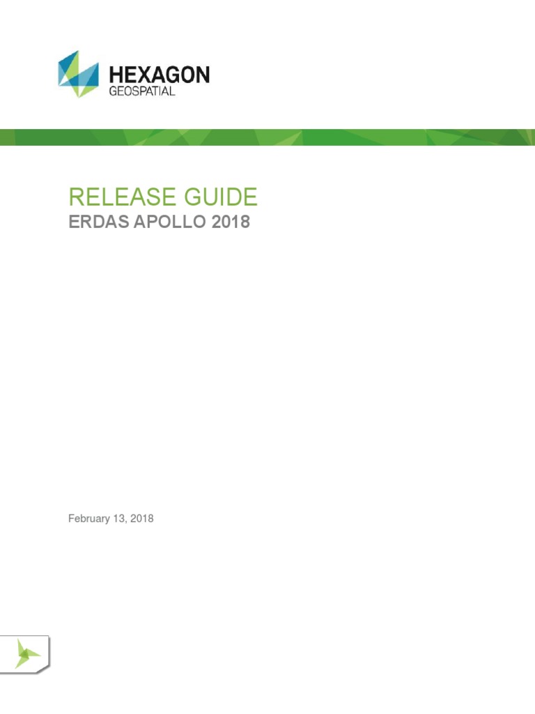 Erdas Apollo 2018 Release Guide | PDF | Application Programming ...