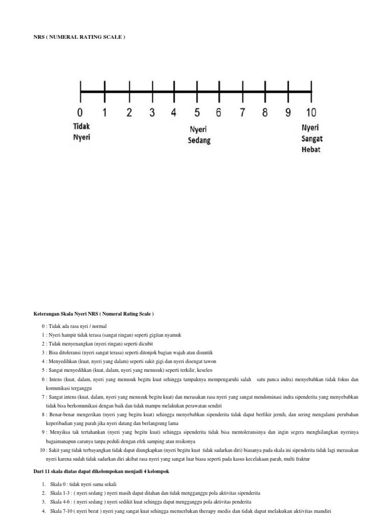 Skala Fps & Nrs | PDF