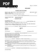 Aceite Roots Ficha Técnica | PDF | Combustion | Chemical Substances