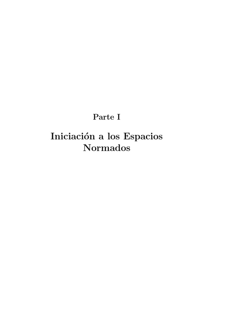 Cap 01 | PDF | Norma (Matemáticas) | Topología