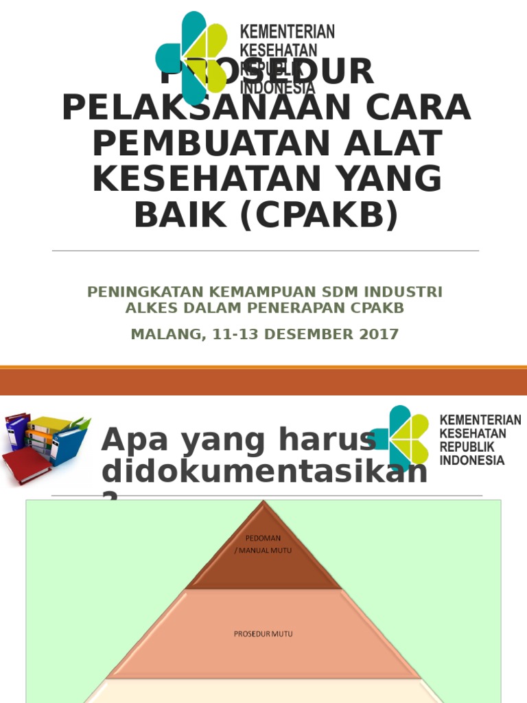 Panduan CPAKB untuk Industri Alkes | PDF | Teknologi & Rekayasa