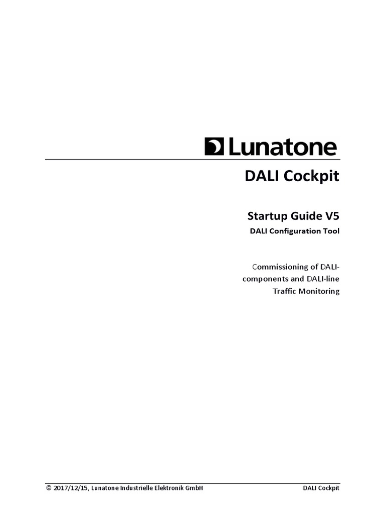 DALI-Cockpit StartUp Guide Manual en M0010 | PDF | Booting | Menu ...