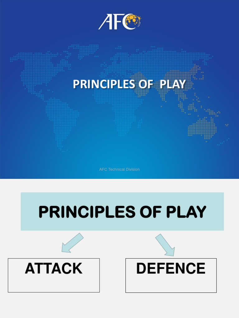 11.principles of Play | PDF | Defender (Association Football)