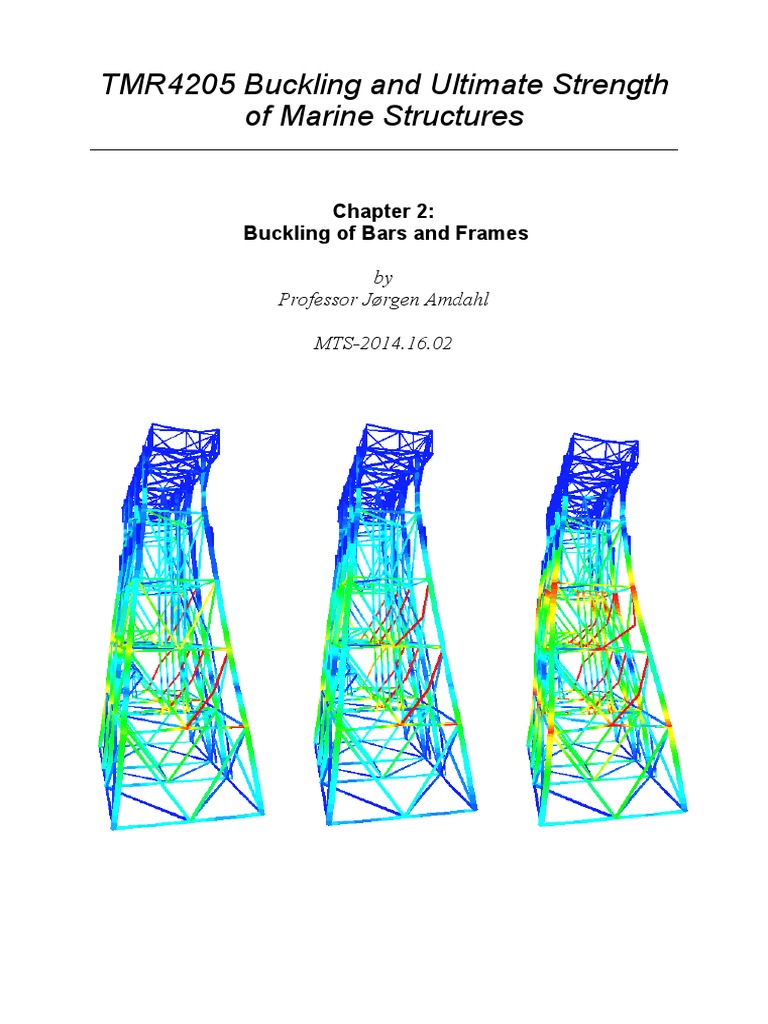 chpt2 Buckling of Bars and Frames PDF | PDF | Buckling | Strength Of ...