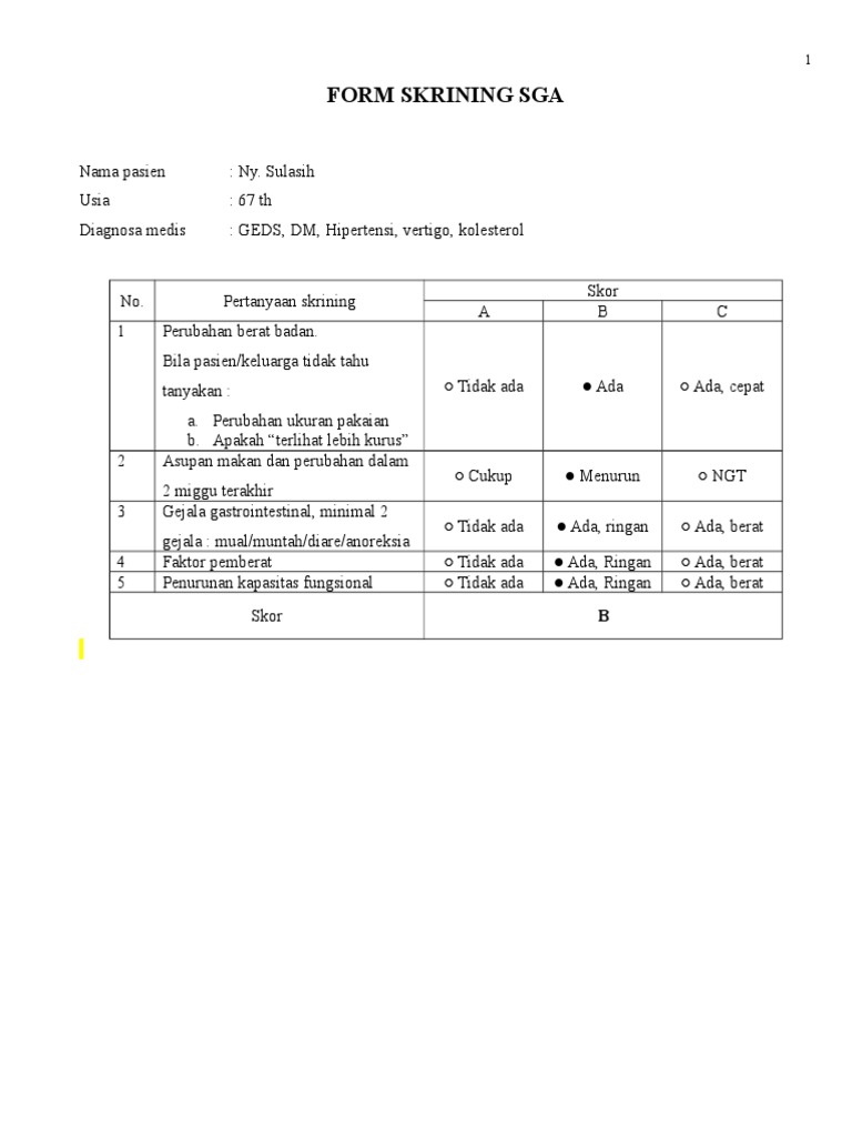 Adime PKL | PDF | Kesehatan Holistik | Sains & Matematika