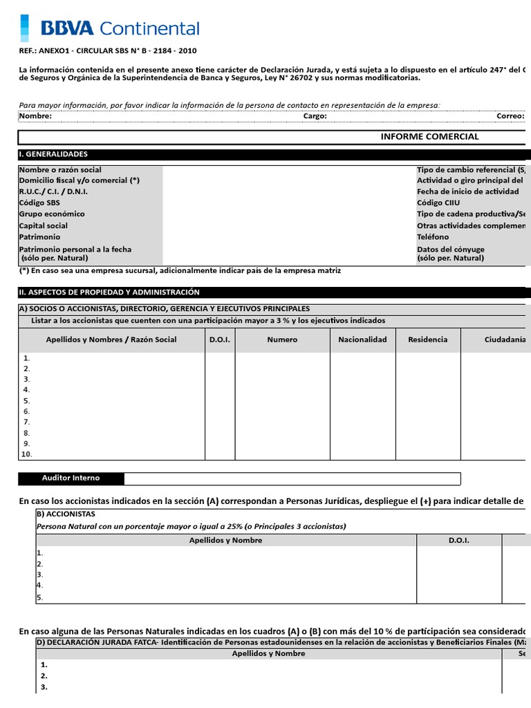 Informe Comercial 2018 Bbva | PDF | Bancos | Economias