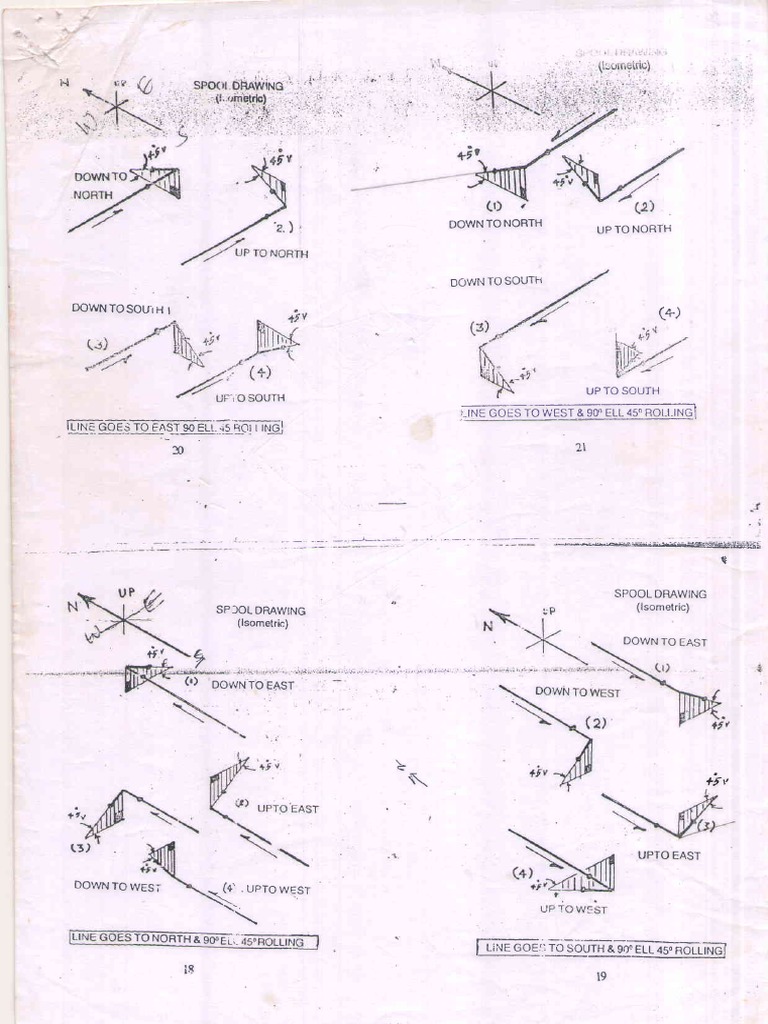 Isometric Spool Drawing Techniques | PDF