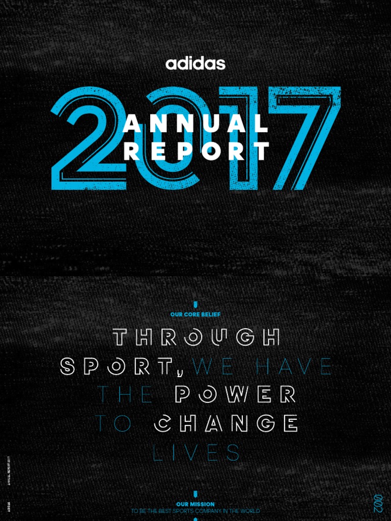 Adidas 2017 | PDF | Financial Statement | Balance Sheet