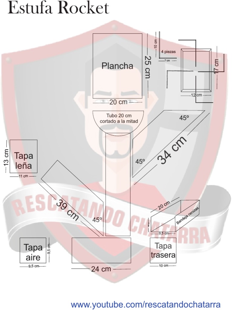 Planos Estufa Rocket | PDF