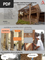 Sistema Constructivo de Quincha | PDF | Fundación (Ingeniería) | Madera