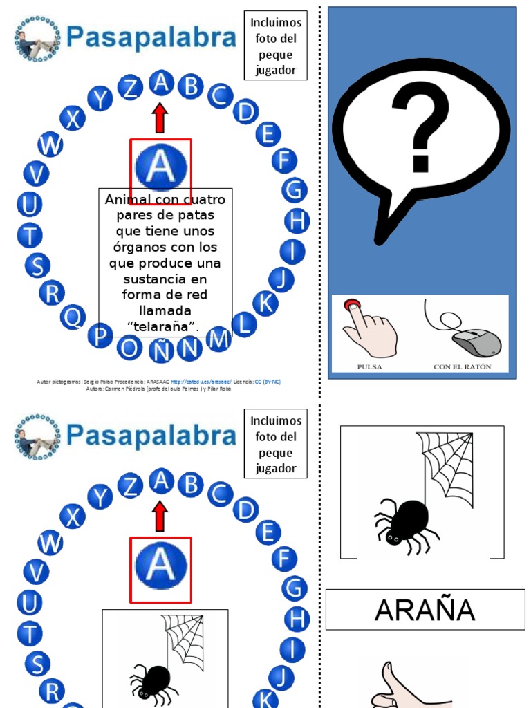 PASAPALABRA Definiciones | PDF | Ocio
