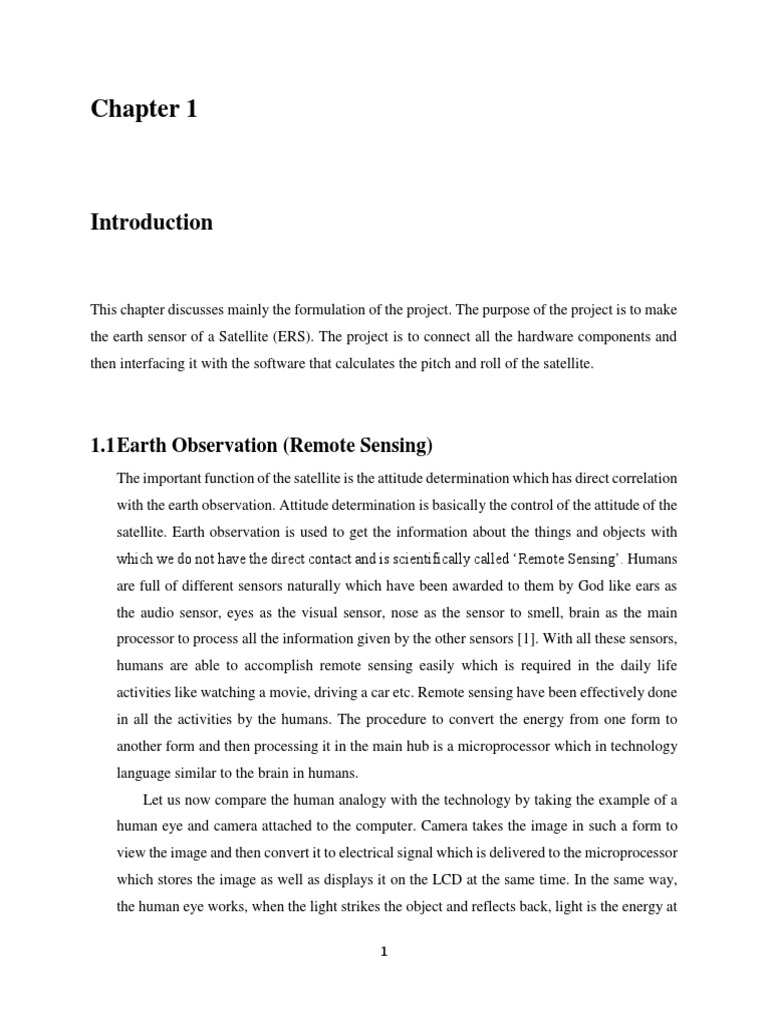 Earth Horizon Sensor | PDF | Infrared | Sensor