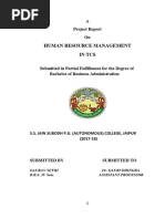 Human Resource Management Project Report | PDF | Human Resource ...