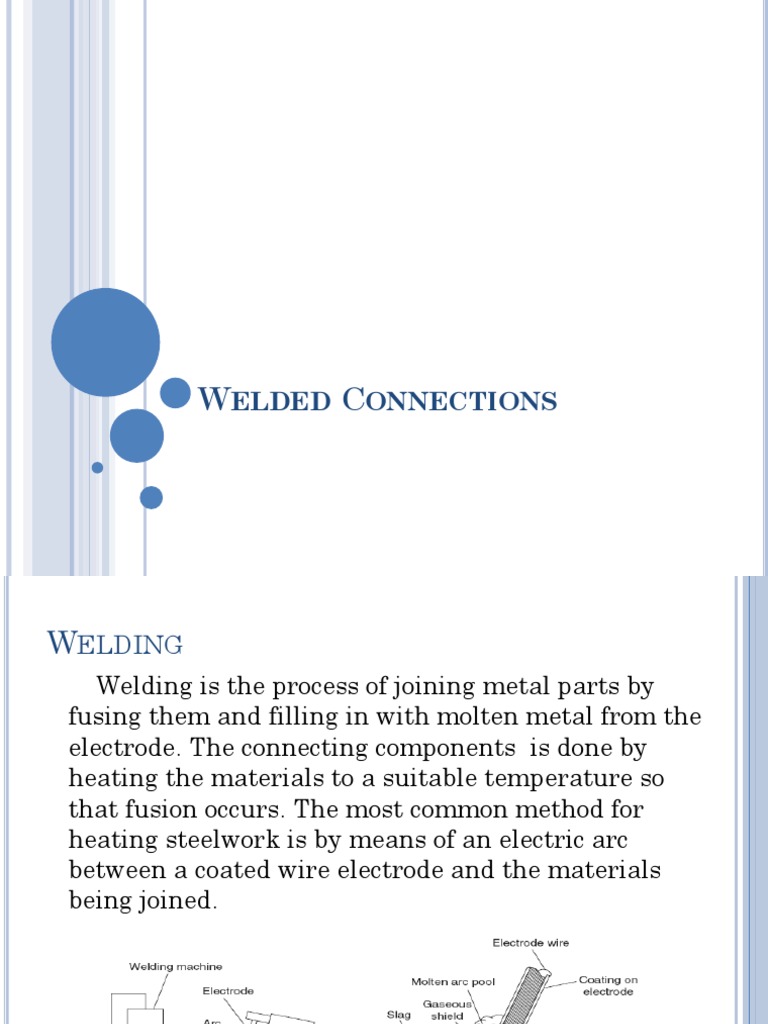 Lecture Three - Welded Connections | PDF | Welding | Construction