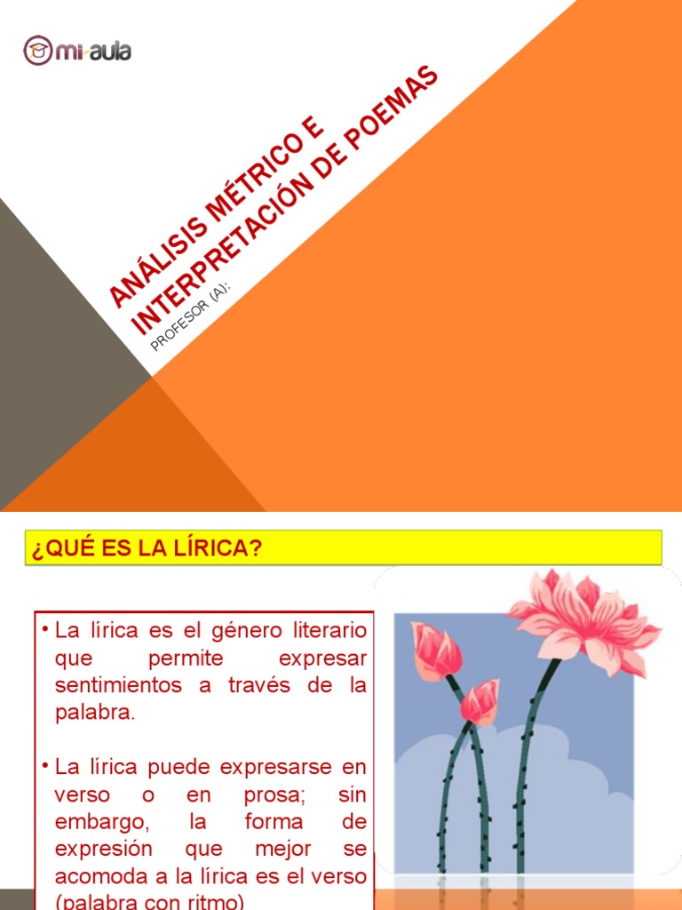 Análisis e Interpretación de Poemas | PDF | Sonetos | Poesía