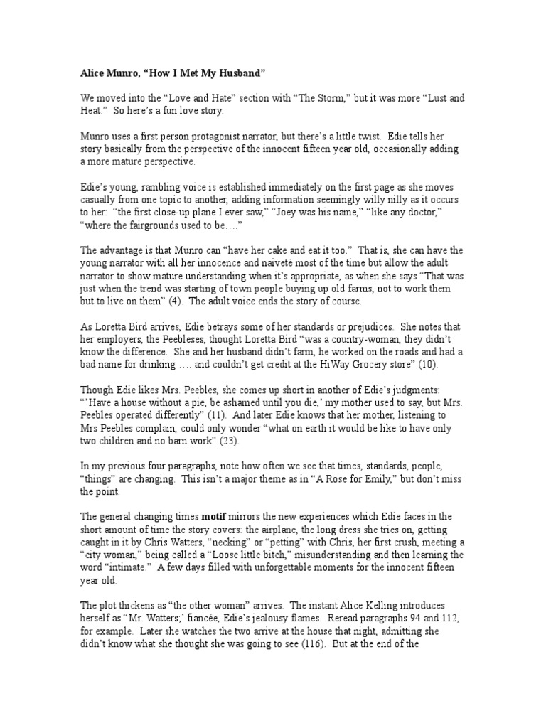 How I Met My Husband | PDF | Narration