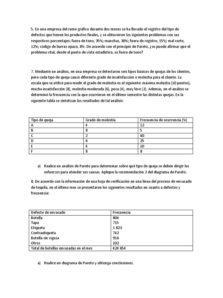 Solucion de Ejercicios Capitulo 7 Libro | Descargar gratis PDF | Procesos de negocio ...