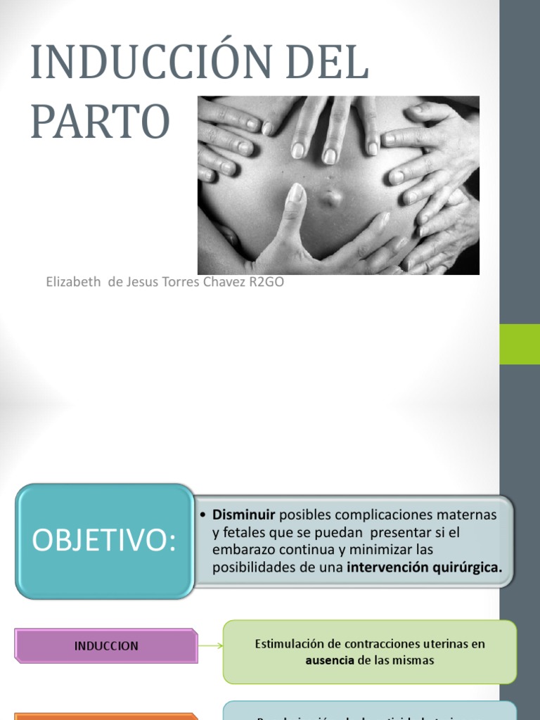 Induccion Del Parto | PDF | Parto | Embarazo humano