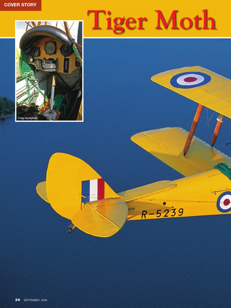 Flying the Tiger Moth: A Pilot's Review | PDF | Aileron | Flight ...