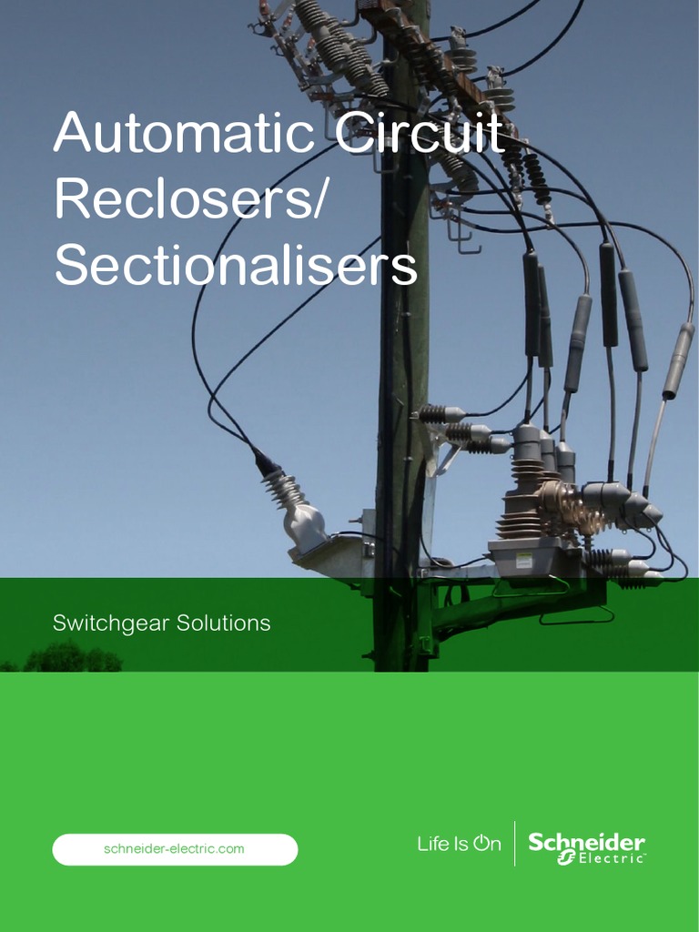 Automatic Circuit Reclosers/ Sectionalisers: Switchgear Solutions | PDF ...