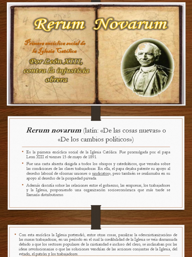 Rerum Novarum DSI | Ideologías | Política