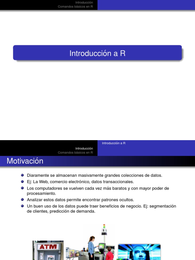Programacion R | PDF | Matriz (Matemáticas) | Muestreo (Estadísticas)