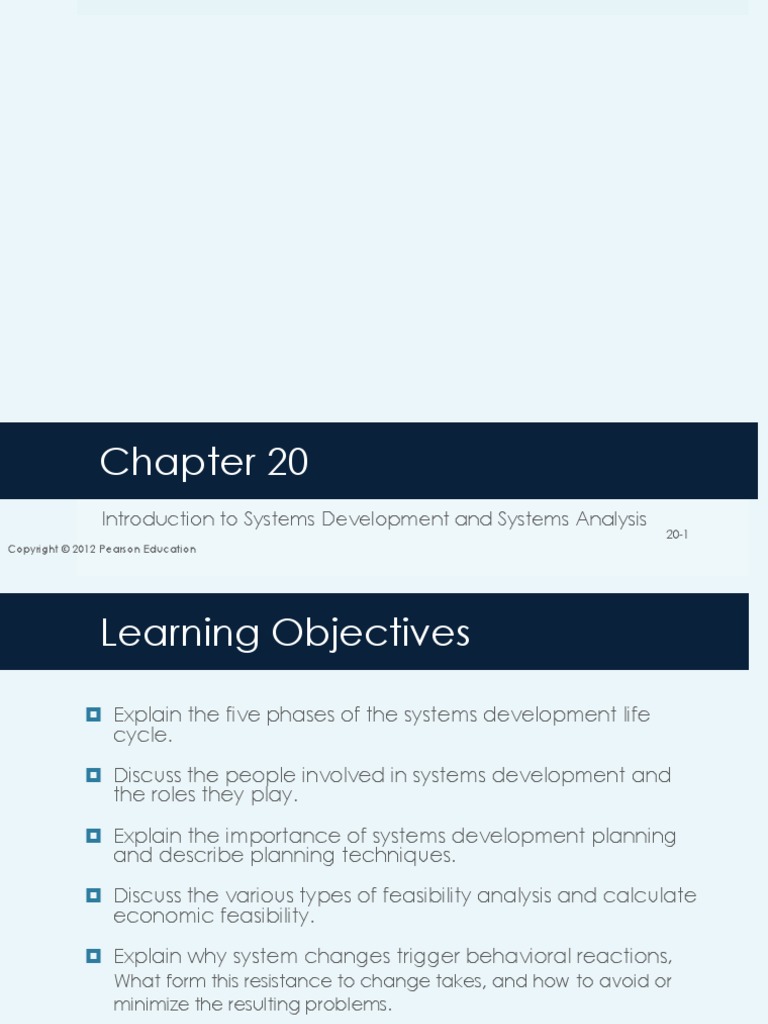 Introduction To Systems Development and Systems Analysis | PDF ...
