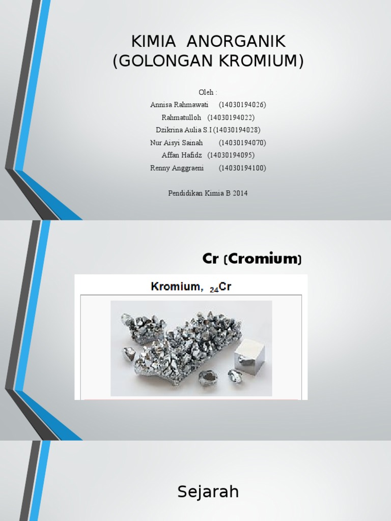 Golongan Kromium | PDF