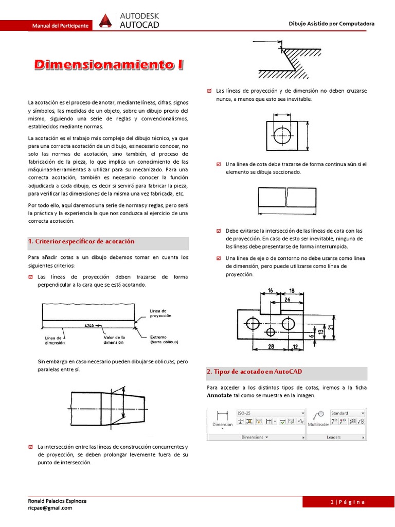 32 - Dimensionamiento I | PDF | Dibujo | Geometría