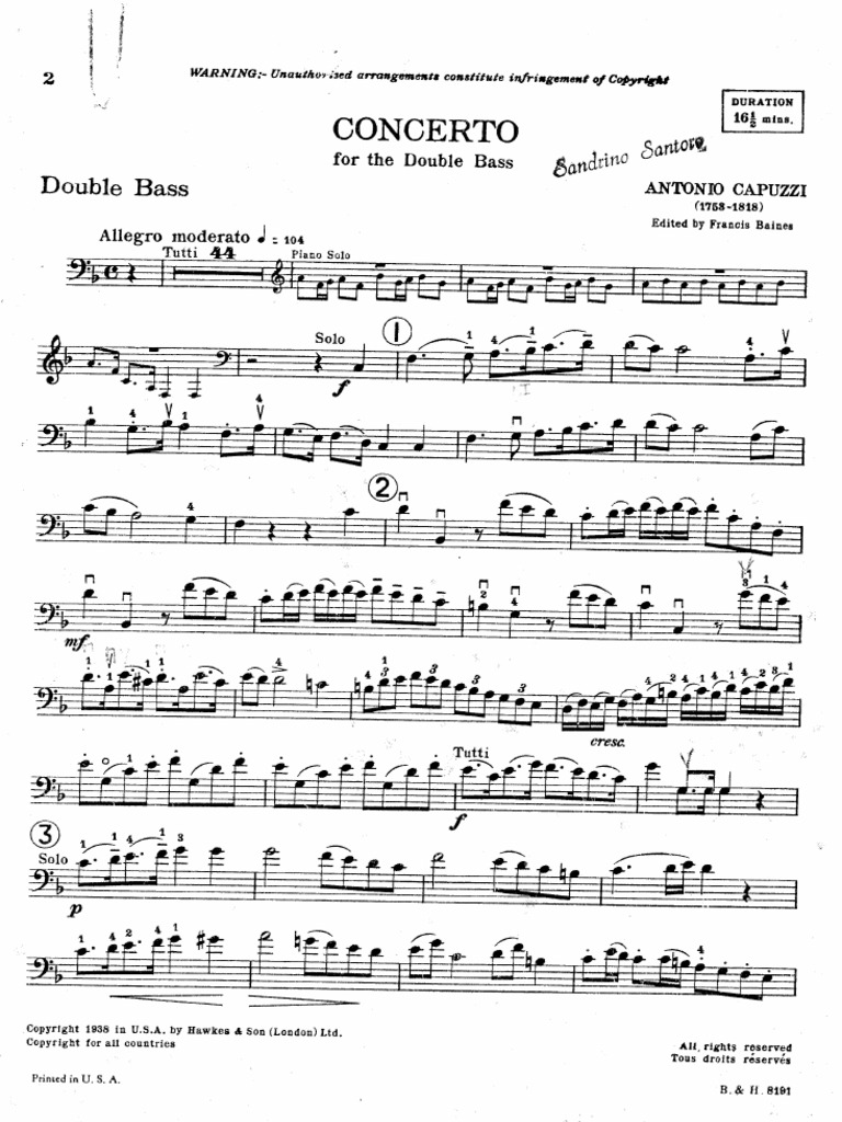 A. Capuzzi - Concerto Fá Maior PDF | PDF