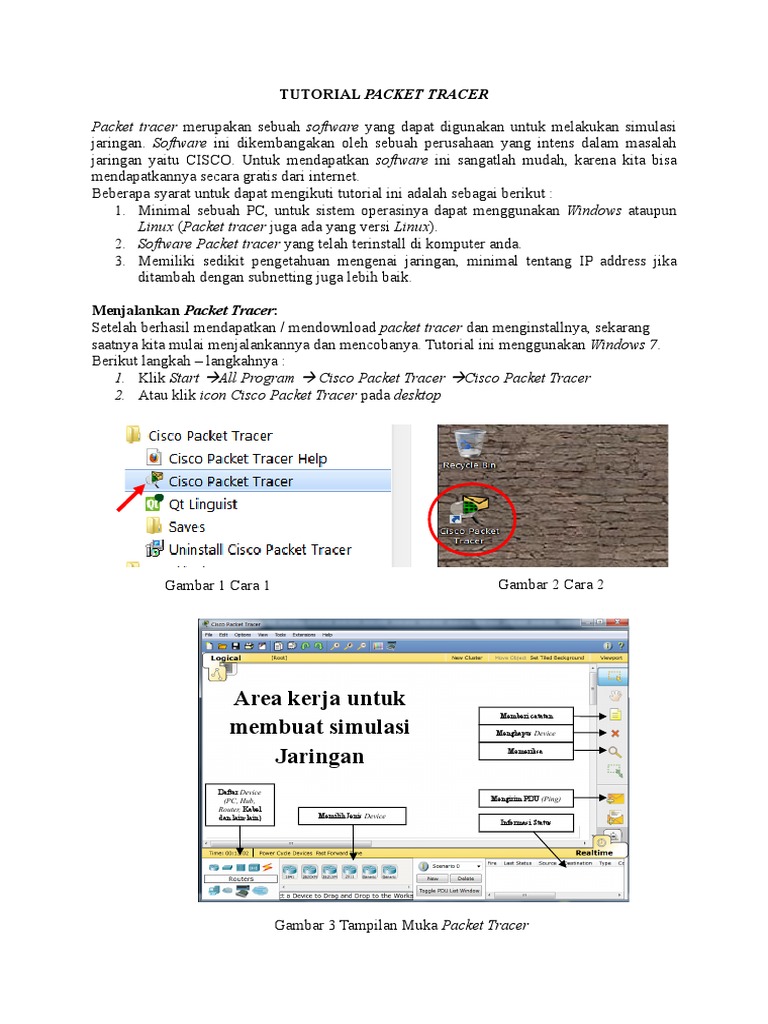 Tutorial Packet Tracer | PDF