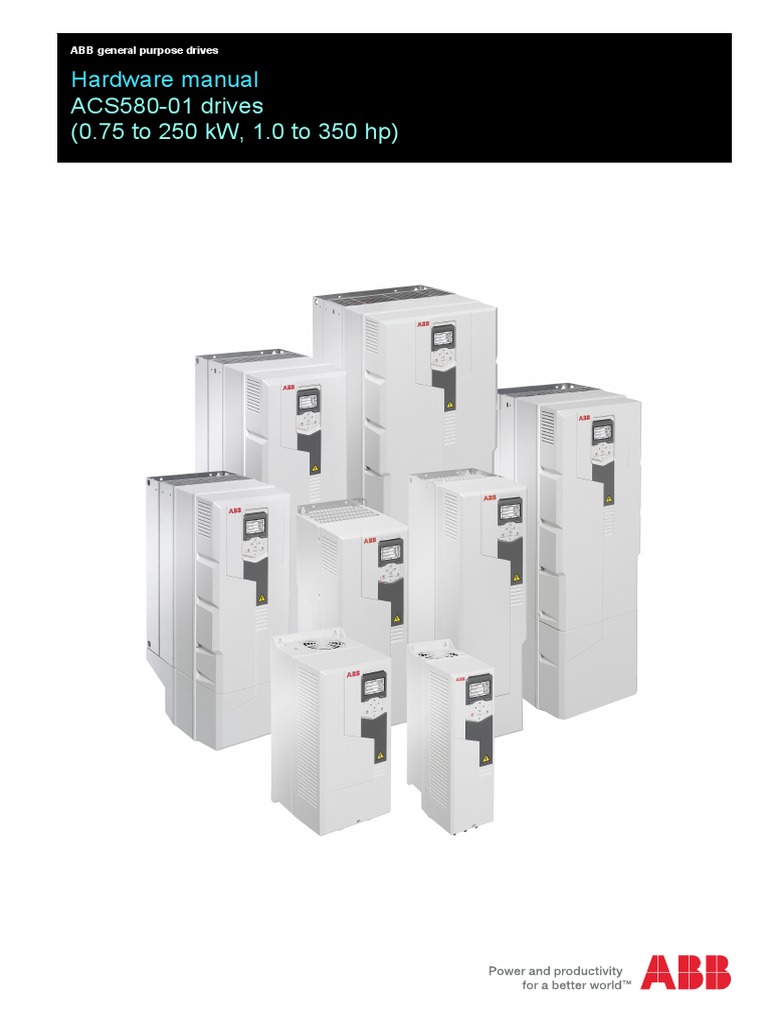 ABB Drives ACS580 Manual 2017 | PDF | Electronics | Electric Power